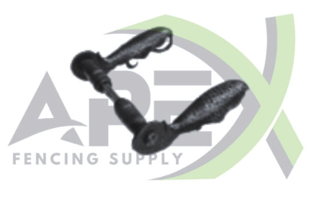 Steel Forged Handle Wrought Iron — Apex Fencing Supply