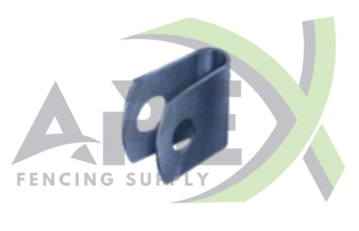 U-Shape Post Bracket - Zinc — Apex Fencing Supply