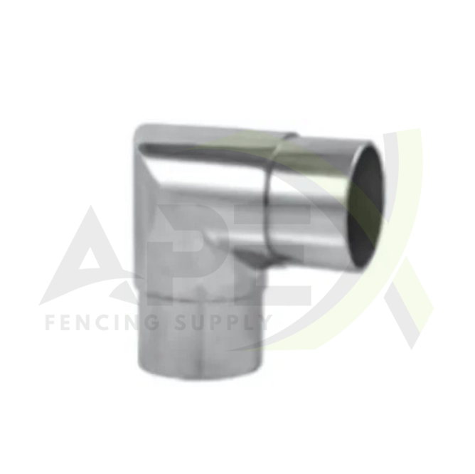 SS Knock-In Sharp Elbow 90° — Apex Fencing Supply