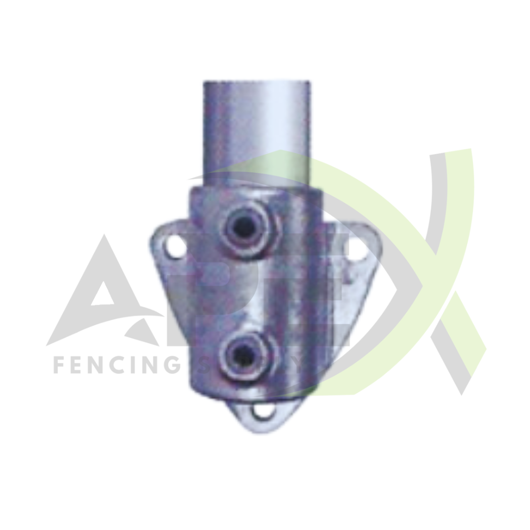 Steel Side Mount Flange Bracket — Apex Fencing Supply